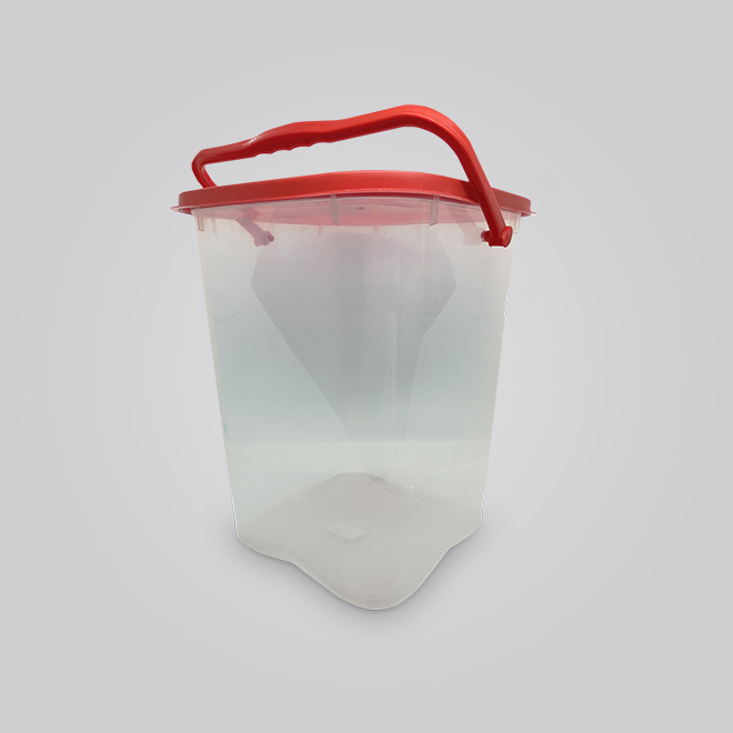 Recipiente de Plástico con Tapa | La Casa del Aseo®